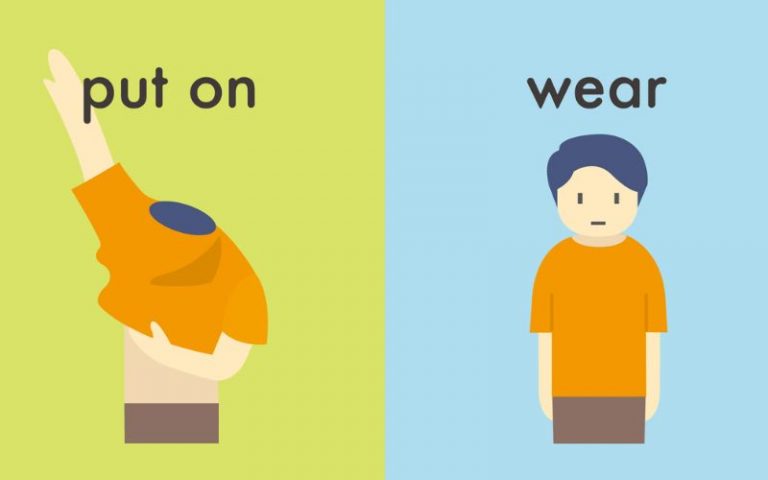 Put on là gì? Phân biệt put on với các cụm từ khác trong tiếng Anh
